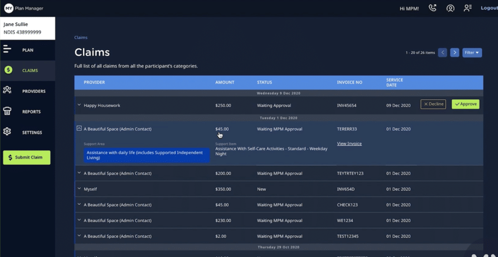 How the My Plan Manager Client Portal makes the NDIS easier - My Plan ...